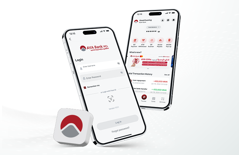 Mobile Banking – AYA Bank